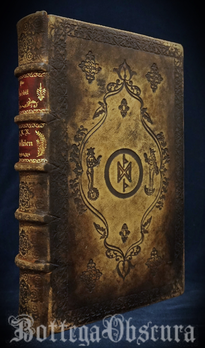 The Hobbit, Hand sewn and hand bound book, Illustrated by Alan Lee ...